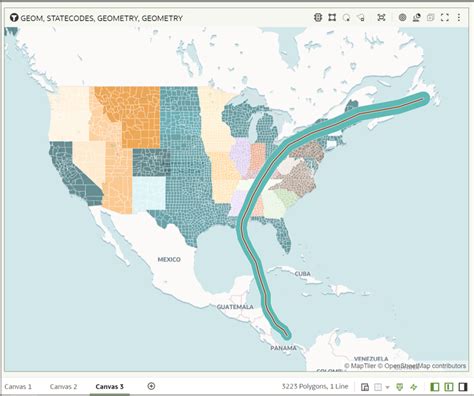 Use Geometry Data Type Columns In Visualizations