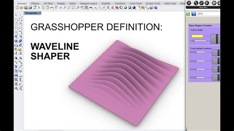 Wave Pattern On Given Surface Grasshopper Mcneel Forum