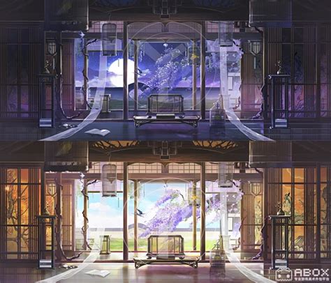 场景湖南长沙场景外包美术盒子 花瓣网