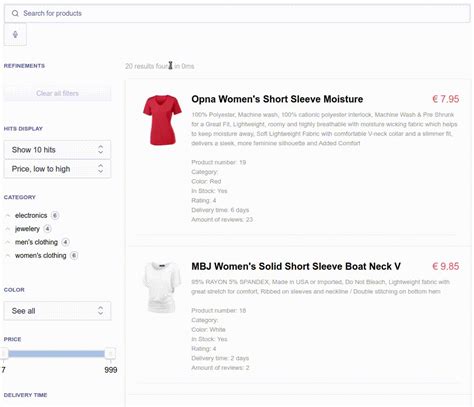 github itemsapi itemsjs extremely fast faceted search engine in javascript lightweight