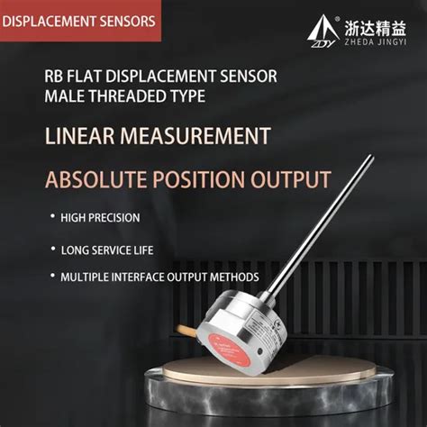 Tec Magnetostrictive Position Sensor Flat Magnetic Displacement Sensor Linear Position