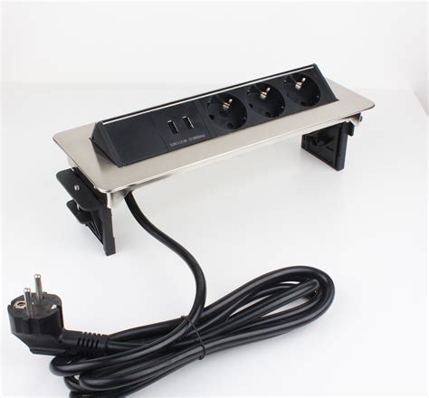 Pop Up Table Socket Box For Conference Table Flip Up Desktop Power Socket And Recessed Table