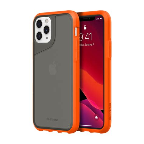 Survivor Strong Case For Iphone 11 Pro Orangecool Gray