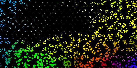 Dark Multicolor Vector Pattern With Abstract Shapes 2104722 Vector Art At Vecteezy