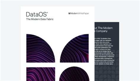 The Modern Data Company On Linkedin Dataos The Modern Data Fabric