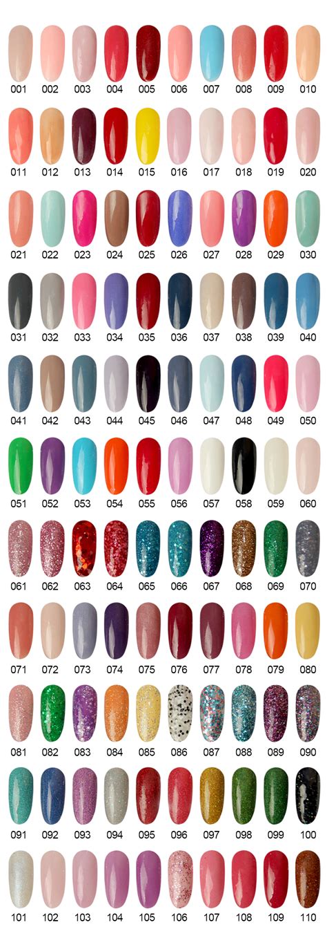 Dip Powder Color Chart Sportcarima