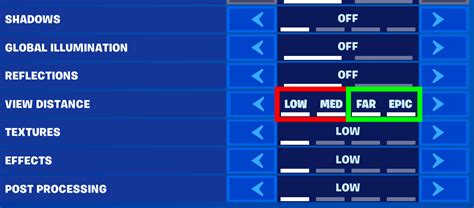 Temp Fix For The Brick Mesh Bug Set Your View Distance To Far Or Epic Rfortnite
