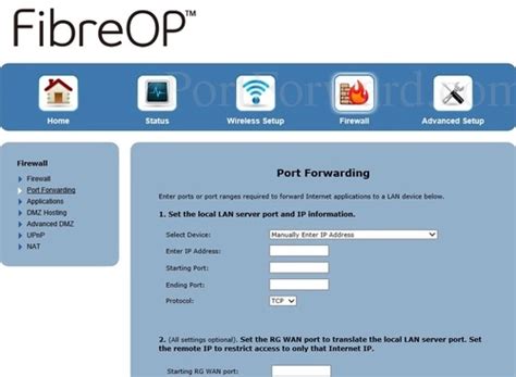 Simple Actiontec R1000h Router Port Forwarding Steps