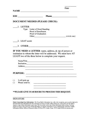 Fillable Online Utexas Officil Transcript Request Form University Of Texas Fax Email Print