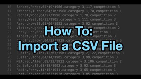 1 2 Import CSV Data In Symfony 3 YouTube