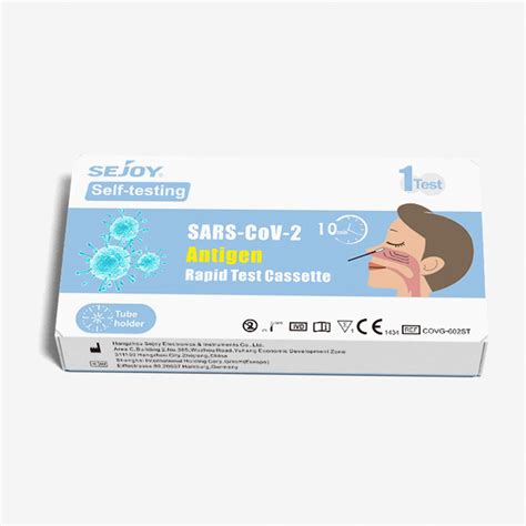 Sars Cov 2 Antigen Rapid Test Cassette For Self Testing Otc Ce1434