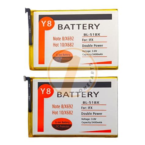 Jual Battery Batre Baterai Infinix Note Hot Hot X X X Bl Bx Y Double Power
