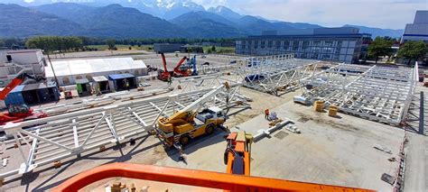 Crolles Stmicroelectronics 02 Teknometal Montaggi Strutture Metalliche Torino