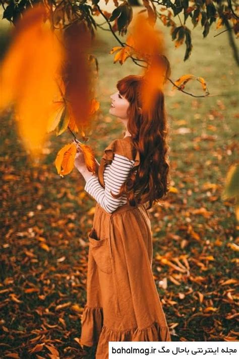 عکس پاییز زیبا دخترانه ️ بهترین تصاویر