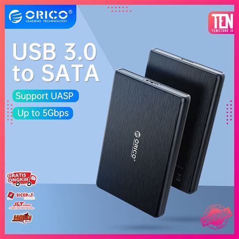 Jual Orico Casing Hdd External 2 5 Inch Hard Drive Enclosure Case Sata Usb 3 0 Shopee Indonesia