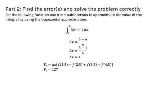 Solved Part 2 Find The Errors ﻿and Solve The Problem
