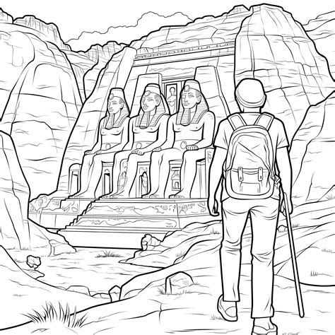 Premium Ai Image Teen Trails Hiking Through The Great Temple Of Abu