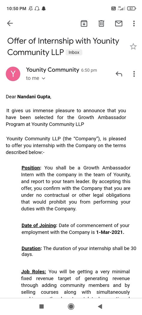 Nandani Gupta On Linkedin Internshipdiaries