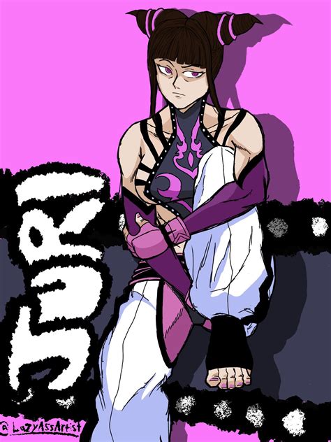 Juri Han By Me Lazyassartist R Streetfighter