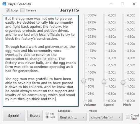 Github Quad Plexjerrytts A Java Text To Speech App Using The