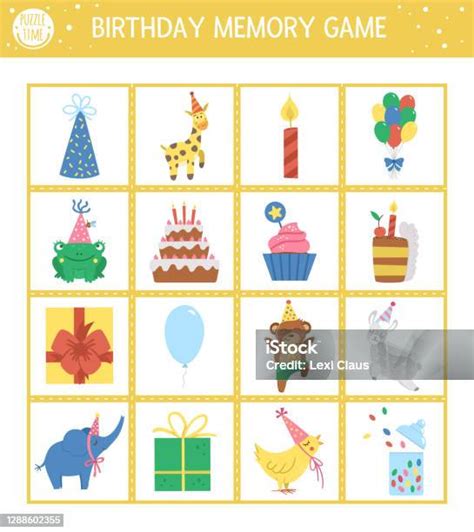 전통적인 휴일 기호벡터 생일 메모리 게임 카드 아이들을위한 일치 활동 개구리에 대한 스톡 벡터 아트 및 기타 이미지 개구리