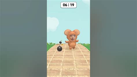 귀여운 하준 곰돌이 폭탄 피하기 게임 Youtube