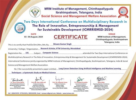 Shivam Kumar Singh Phd Mca Assistant Professor On Linkedin Iftm University Moradabad After