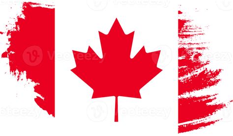Canada Flag With Grunge Texture 12071461 Png