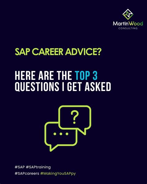 Sap Saptraining Sapcertification Sapcareers Makingyousappy Martin Wood