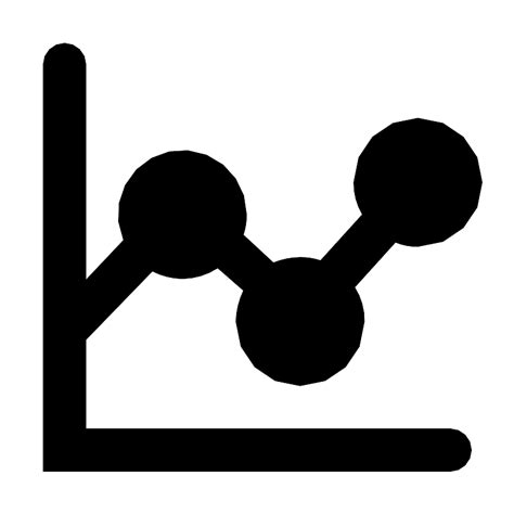 Chart Line Time Solid Vector Svg Icon Svg Repo