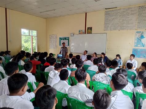 သိန္နီမြို့၌ ယာဉ်အန္တရာယ် လမ်းအန္တရာယ်နှင့် လူကုန်ကူးမှုကာကွယ်တားဆီးရေး