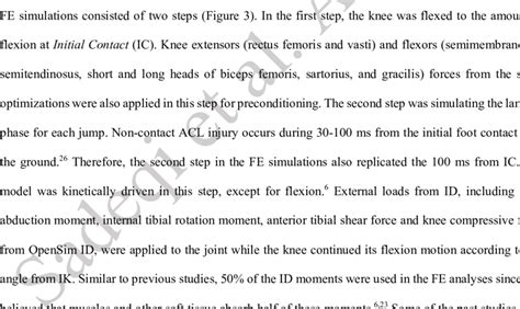 A Full Body Opensim Model With Five Dof At The Knee Joint And The 46