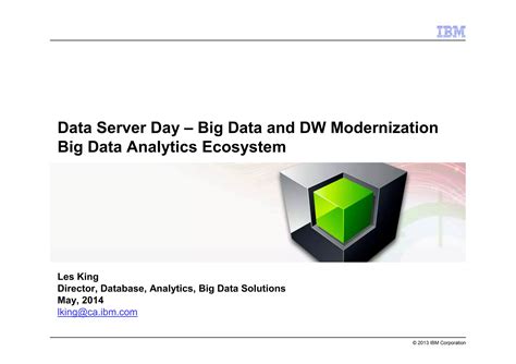 Key Note Big Data Analytics Ecosystem Strategy Pdf Databases