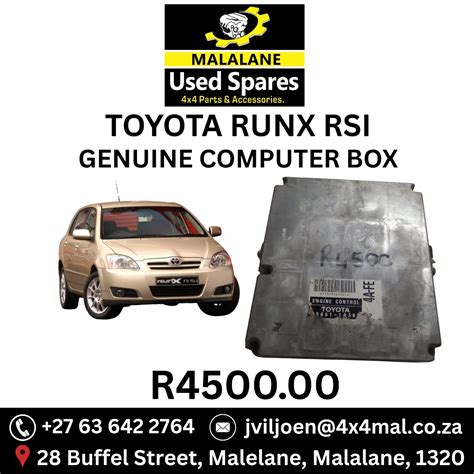 For Sale Original Toyota Runx Rsi Malalane Used Spares Facebook