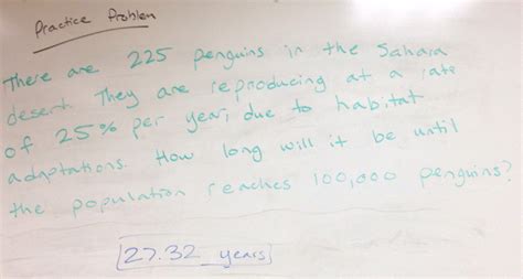 Solving Real World Problems Using Logarithms Ms Lundbergs Math Page