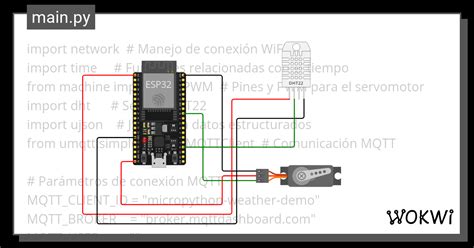 MicroPython MQTT TEMP SERVO ACT1 Copy Wokwi ESP32 STM32 Arduino