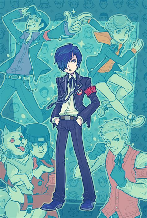 Persona 3 Guys By Zoestanleyarts On Deviantart