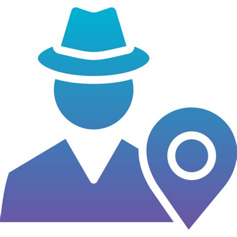 Localization Generic Flat Gradient Icon