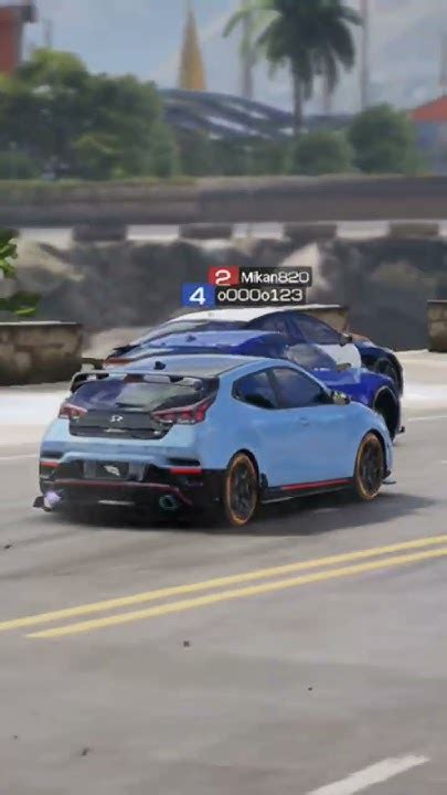 레이싱마스터 한국판 현대 벨로스터 N 시칠리아등대 서킷 리플레이 영상 60초 Youtube