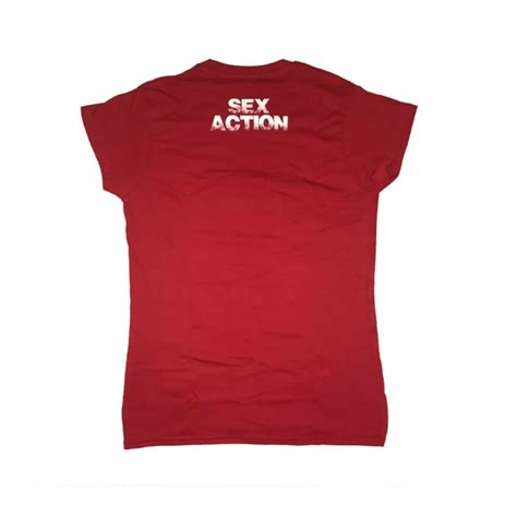 Sex Action koponyás női póló több színben Ruházat