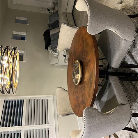 Custom Lazy Susan Turntable Handmade With Resin On Solid Wood Abstract Centerpiece Shades Of