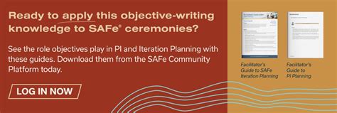 Guide To Writing Great Iteration And Pi Objectives Scaled Agile