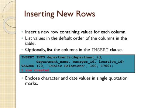 Ppt Lecture 7 Manage Schema Objects Manipulating Data Powerpoint