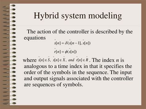 Ppt Supervisory Control Of Hybrid Systems Powerpoint Presentation
