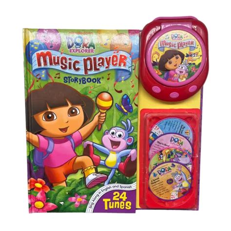Dora The Explorer Music Player Storybook Sing Along 24 Tunes English