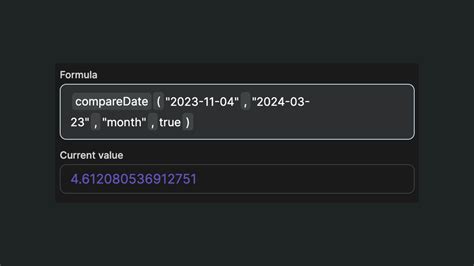 Date Formulas Documentation