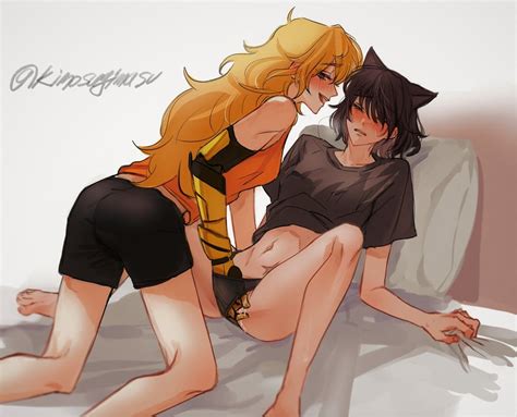 Yang Xiao Long And Blake Belladonna Rwby Drawn By Naizo Kimosugimasu Danbooru
