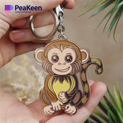 Custom Monkey Keychain Top Manufacturer Of Promotional Ts Peakeen