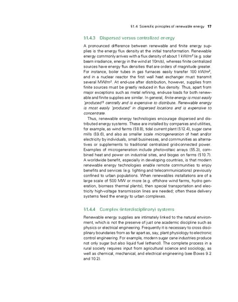 Renewable Energy Systems Lecture 2 1 Scientific Principles Of Renewable Energy 17 1 4