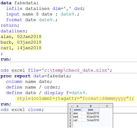 Solved Ods Proc Report Sas Support Communities